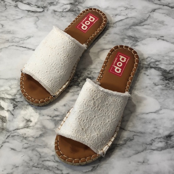 pop | Shoes | Pop Slide Sandals | Poshmark